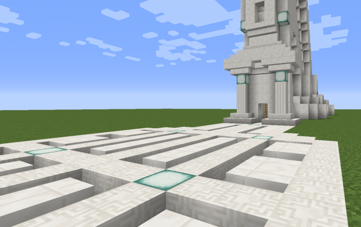 Giant Angel Gate Minecraft Map