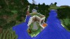Waterfall base Minecraft Map