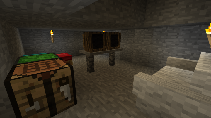 Modded Secret Base Minecraft Map