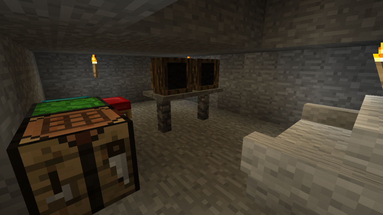 Modded Secret Base Minecraft Map