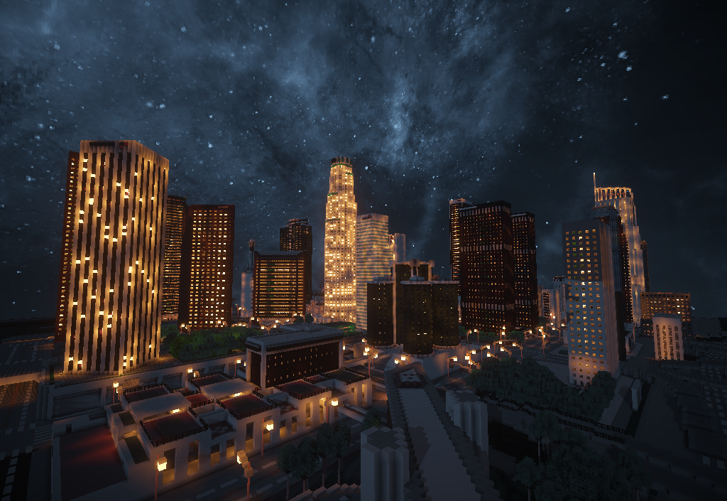 [GN] Downtown Los Angeles Minecraft Map