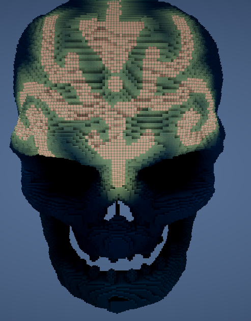 MY FIRST PROJECT-Submerged Skull Minecraft Map