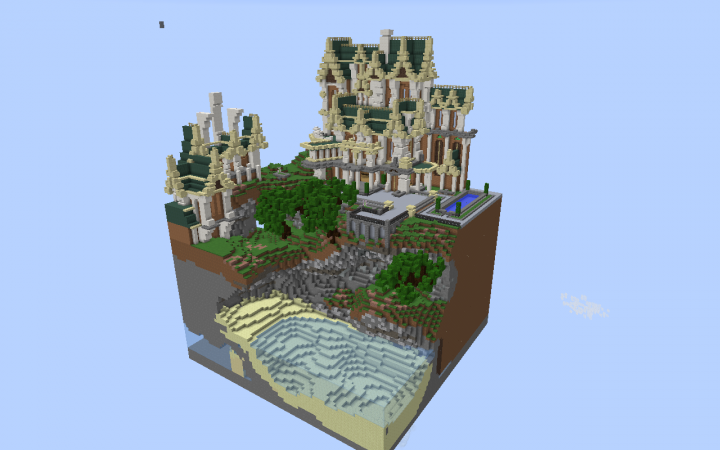 My plot on Pixelbiester.de Minecraft Map