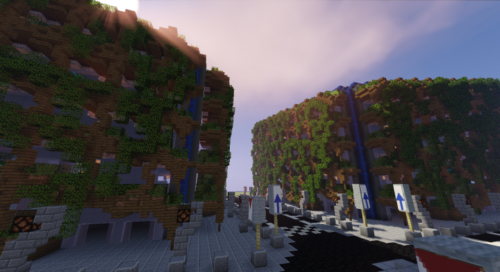 Some buildings for uncoming city Minecraft Map