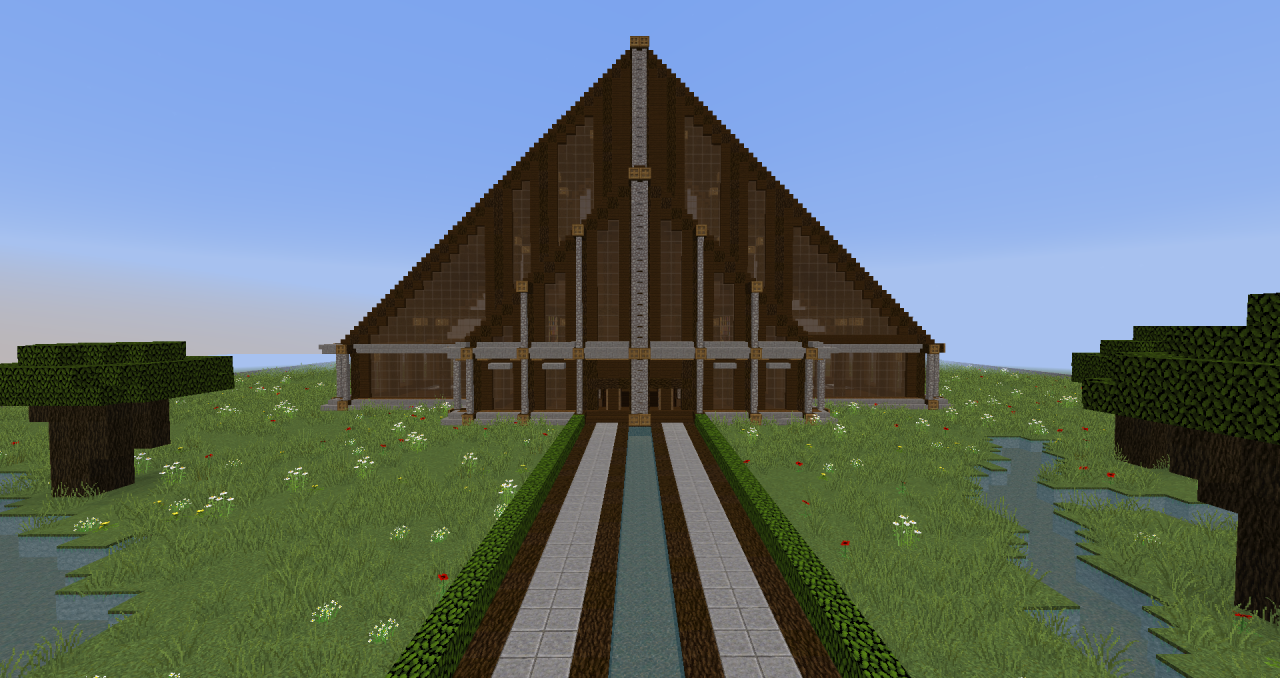 32 x 32-Modern Home Build # 4 Minecraft Map