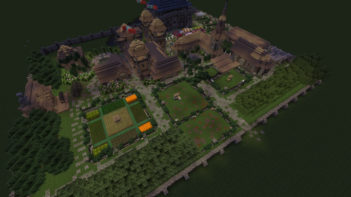 The Village - Transformation of NPC village Minecraft Map