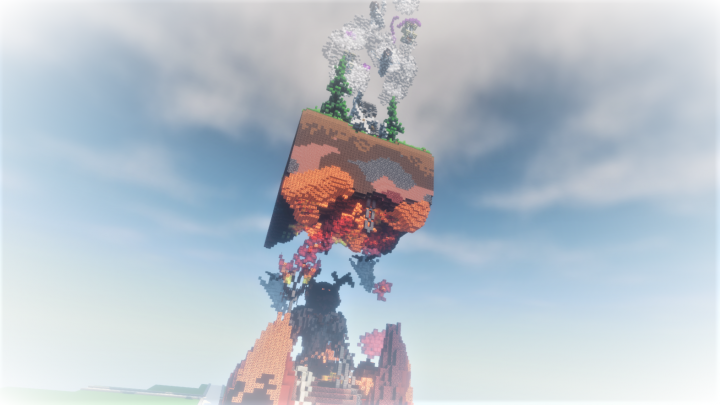 Hell and Heaven [51x51] Plot #20 Minecraft Map