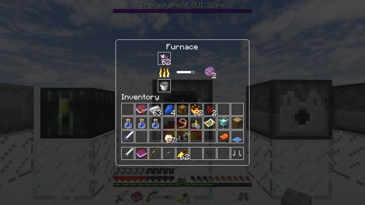 [GUI][32px][1.11] TRANSPARENT CLEAR FULL GUI, WHITE, coloured: GUI ...