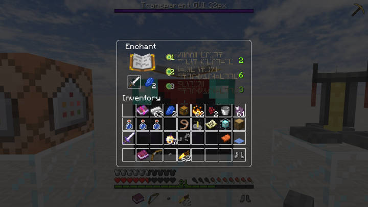 [GUI][32px][1.11] TRANSPARENT CLEAR FULL GUI, WHITE, coloured: GUI ...