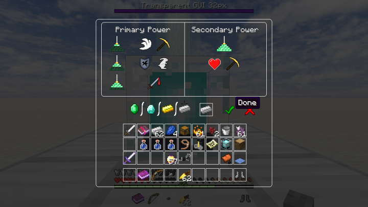 [GUI][32px][1.11] TRANSPARENT CLEAR FULL GUI, WHITE, coloured: GUI ...