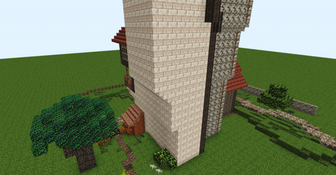 Fawkescraft; Pottermore The Burrow #WeAreConquest Minecraft Project