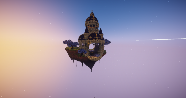 Floating Island Palace Minecraft Map
