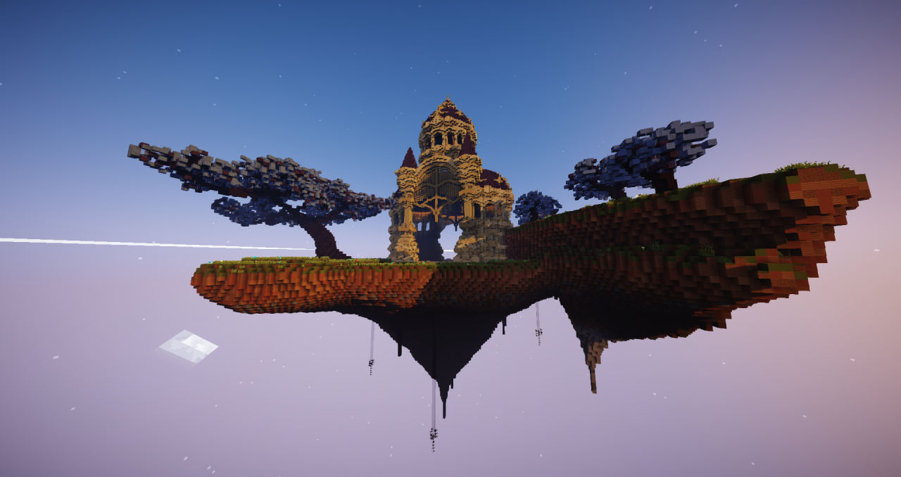 Floating Island Palace Minecraft Map