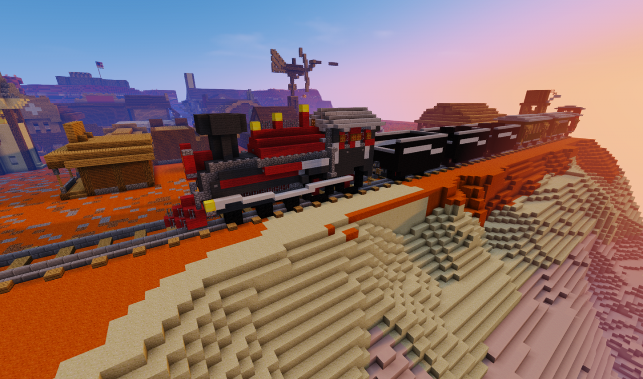 Modular Train Set Minecraft Map