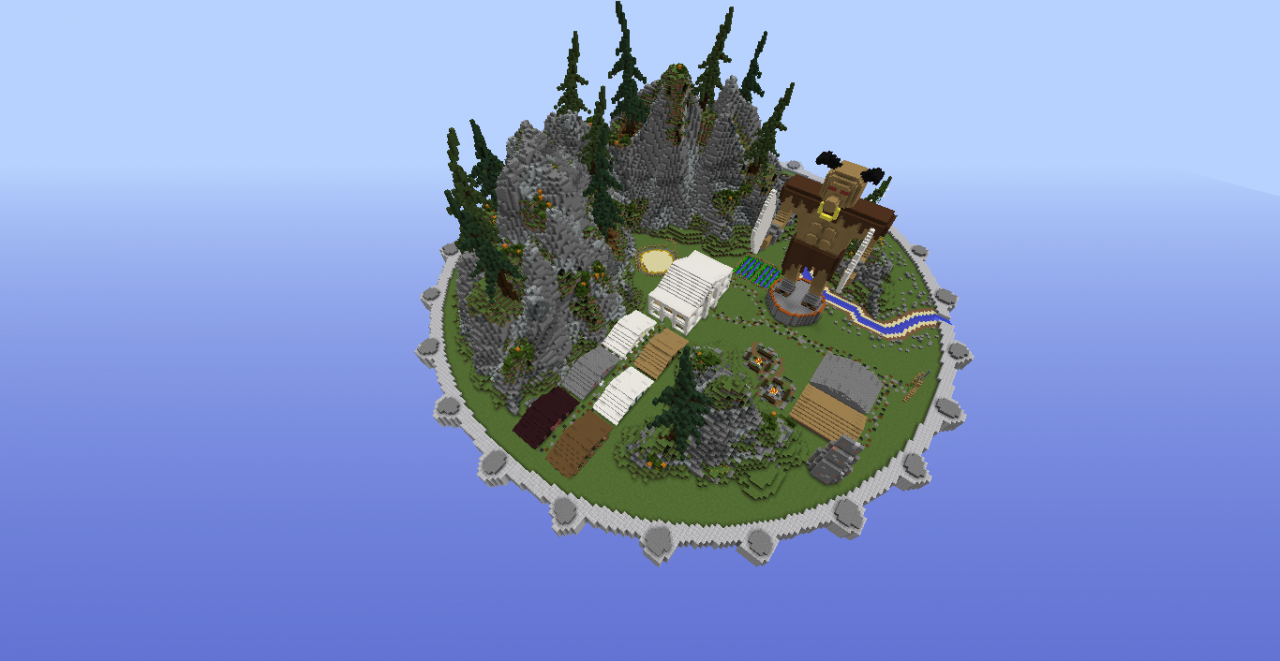 Minotaur Camp Minecraft Map