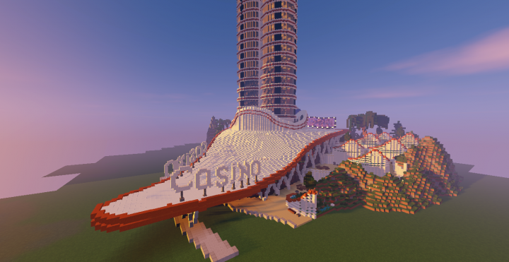 Casino+ interior Minecraft Project