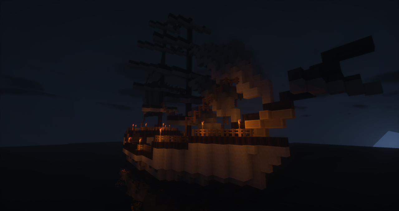Seahawk - (1800s Brig) Minecraft Map