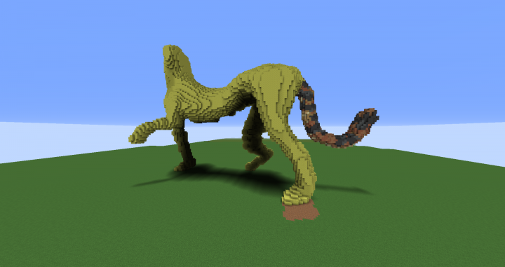 Cheetah Cheetah Pumpkin Eater Minecraft Project