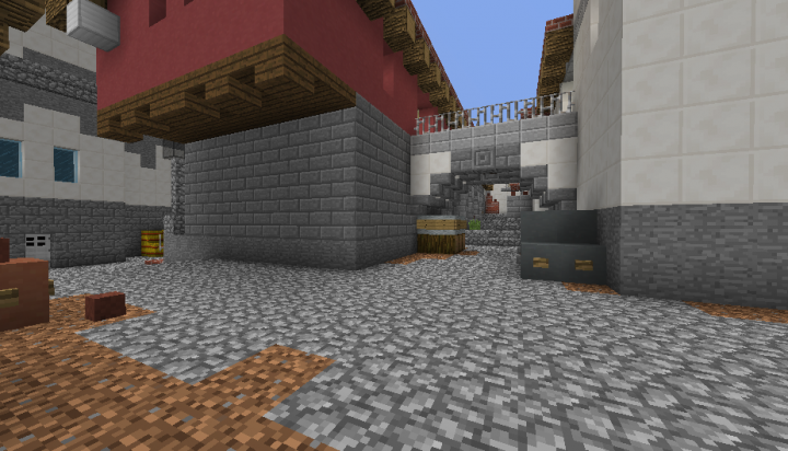 CS-GO mapa:de_inferno Minecraft Map