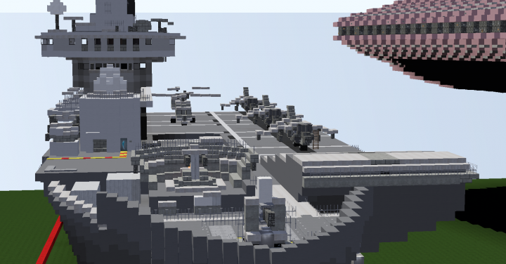 HMS Invincible R05 (1982) Minecraft Map