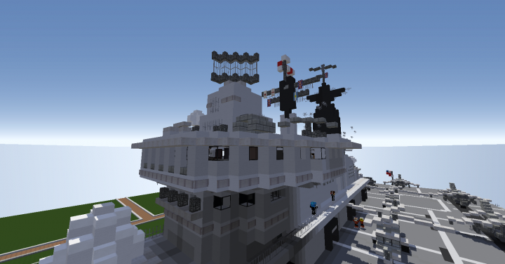 HMS Invincible R05 (1982) Minecraft Map