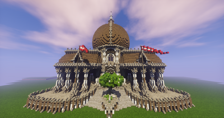 Beautiful palace Minecraft Map