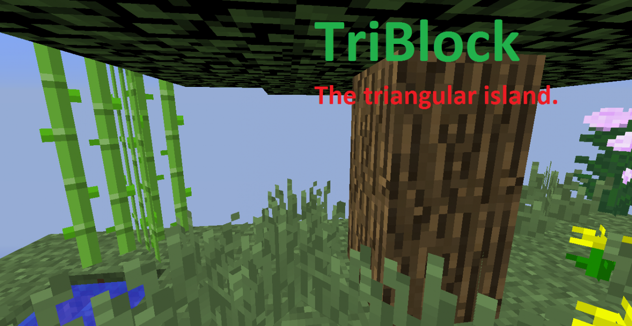 TriBlock Minecraft Map