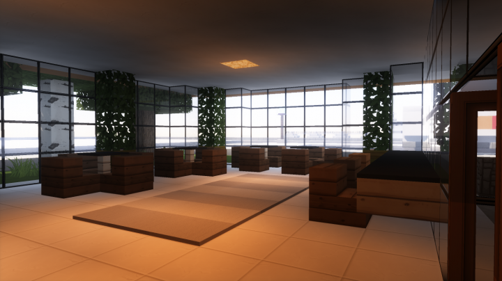 Modern Gas Station (full interior) Minecraft Map