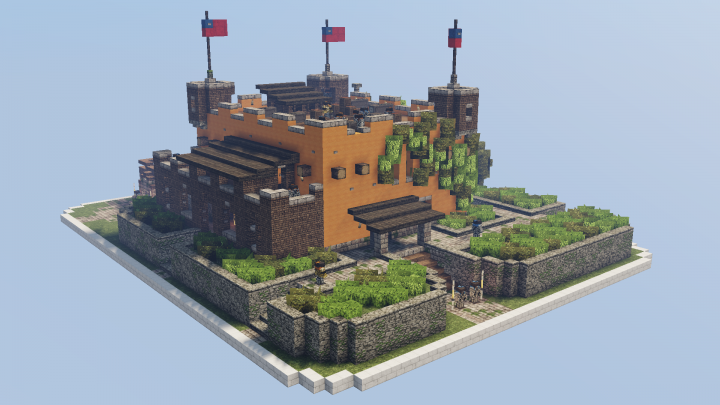 San Domingo Fort - Taiwan Minecraft Map