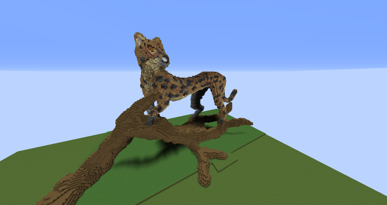 Cheetah Cheetah Pumpkin Eater Minecraft Map