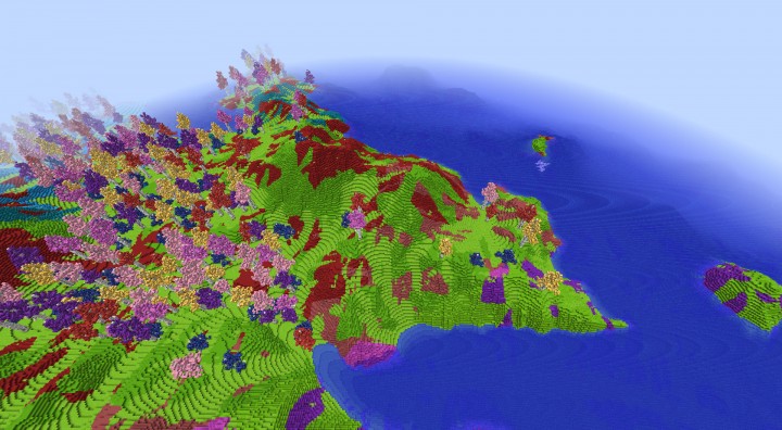 Chroma Eruption Minecraft Map