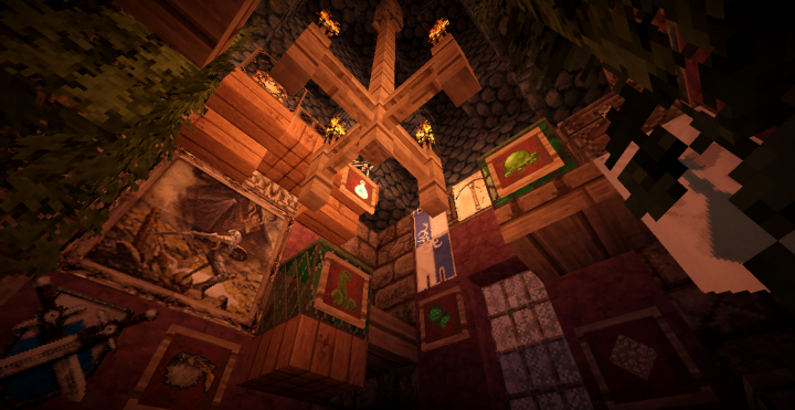 Alchemist's house. Minecraft Map