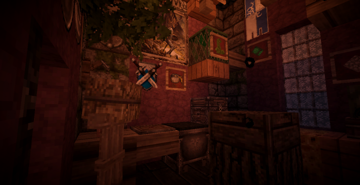 Alchemist's house. Minecraft Map