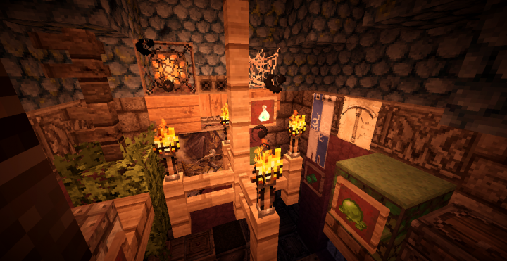 Alchemist's house. Minecraft Map