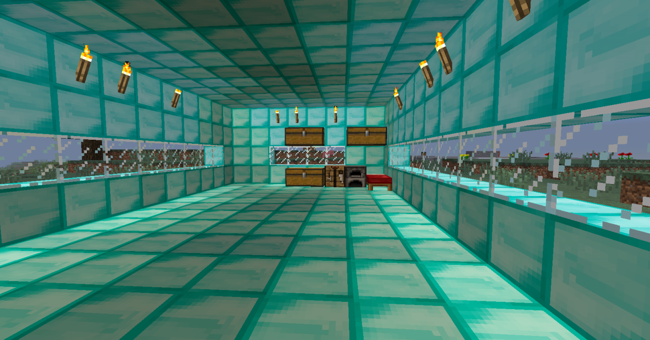 my diamond house Minecraft Map