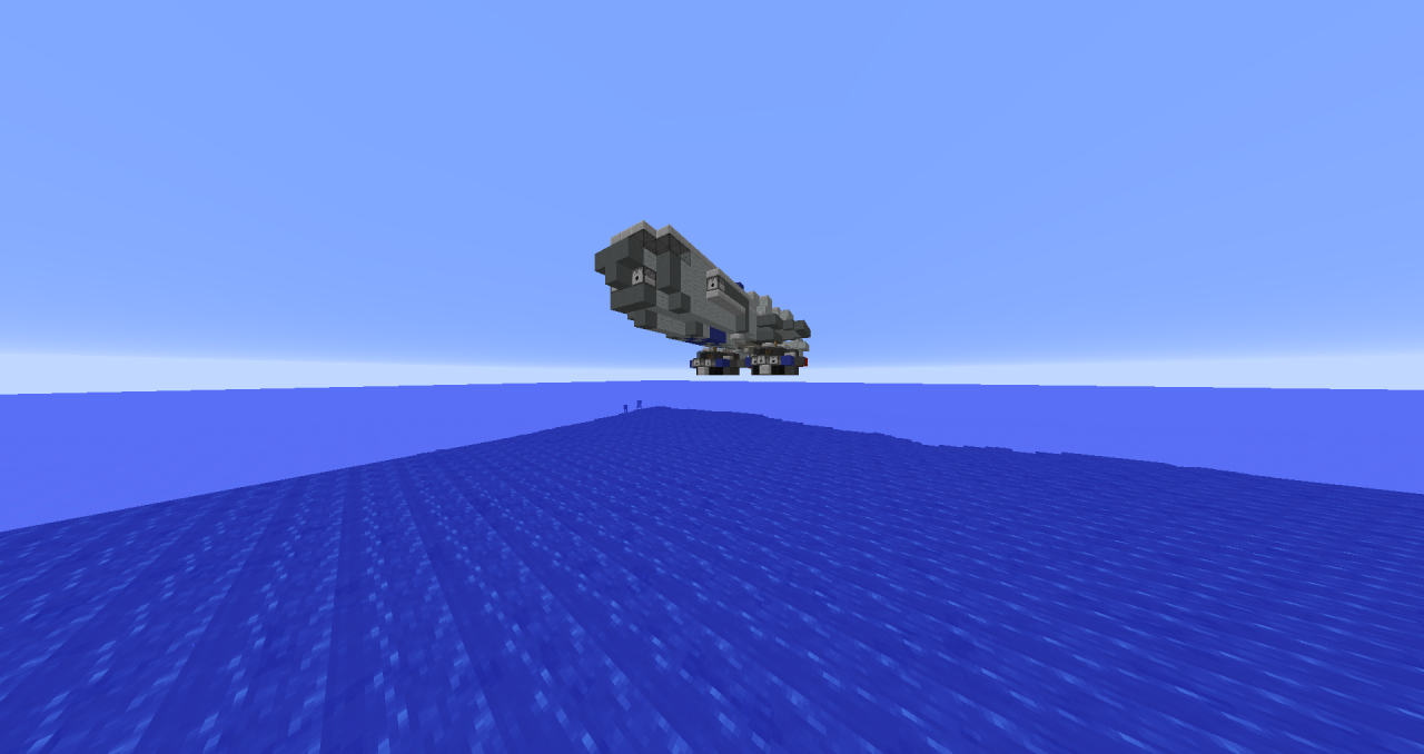 Gizanti Fighter-Carrier [Movecraft compatible] Minecraft Map