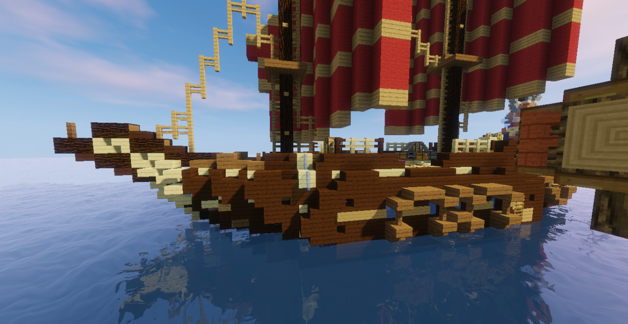 The Unicorn (elvish ship) Minecraft Map