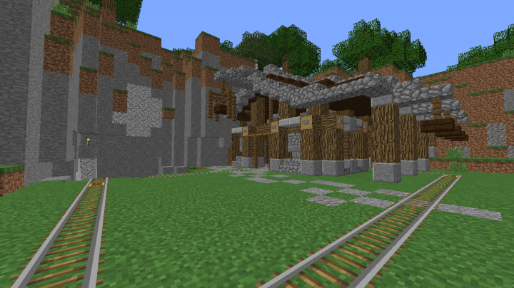 Desert City (?) Minecraft Map