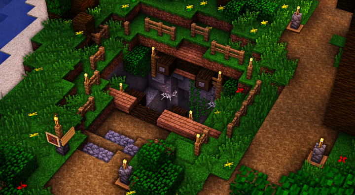 [Survival Spawn] Canopy Dream (Realms / Download) Minecraft Project