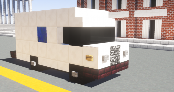 Mail Delivery Truck USPS UPS FedEx DHL Pack Minecraft Map