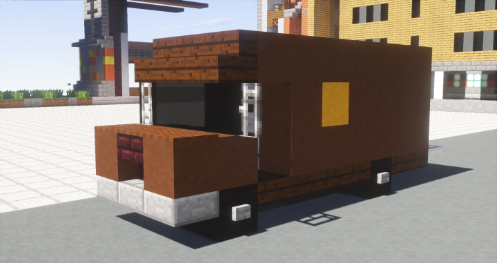 Mail Delivery Truck USPS UPS FedEx DHL Pack Minecraft Map