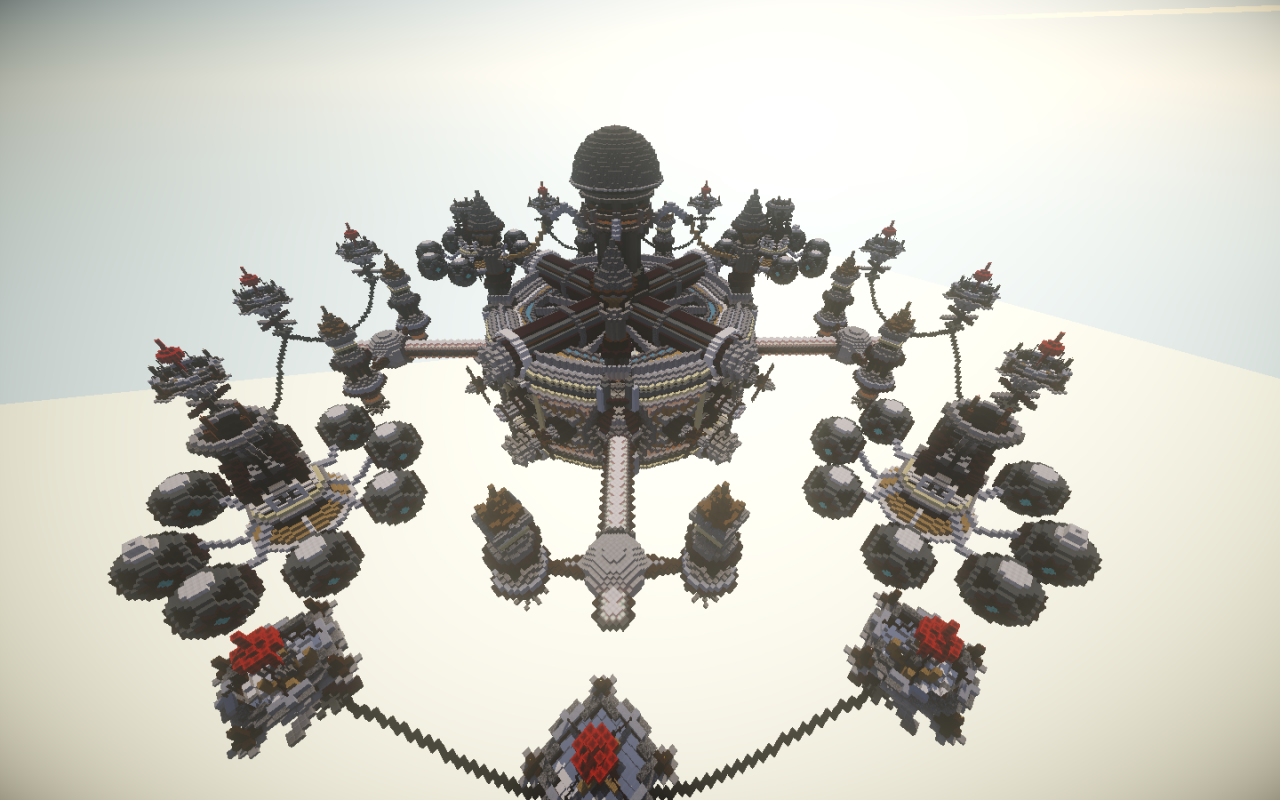 The circuits of the void Minecraft Map