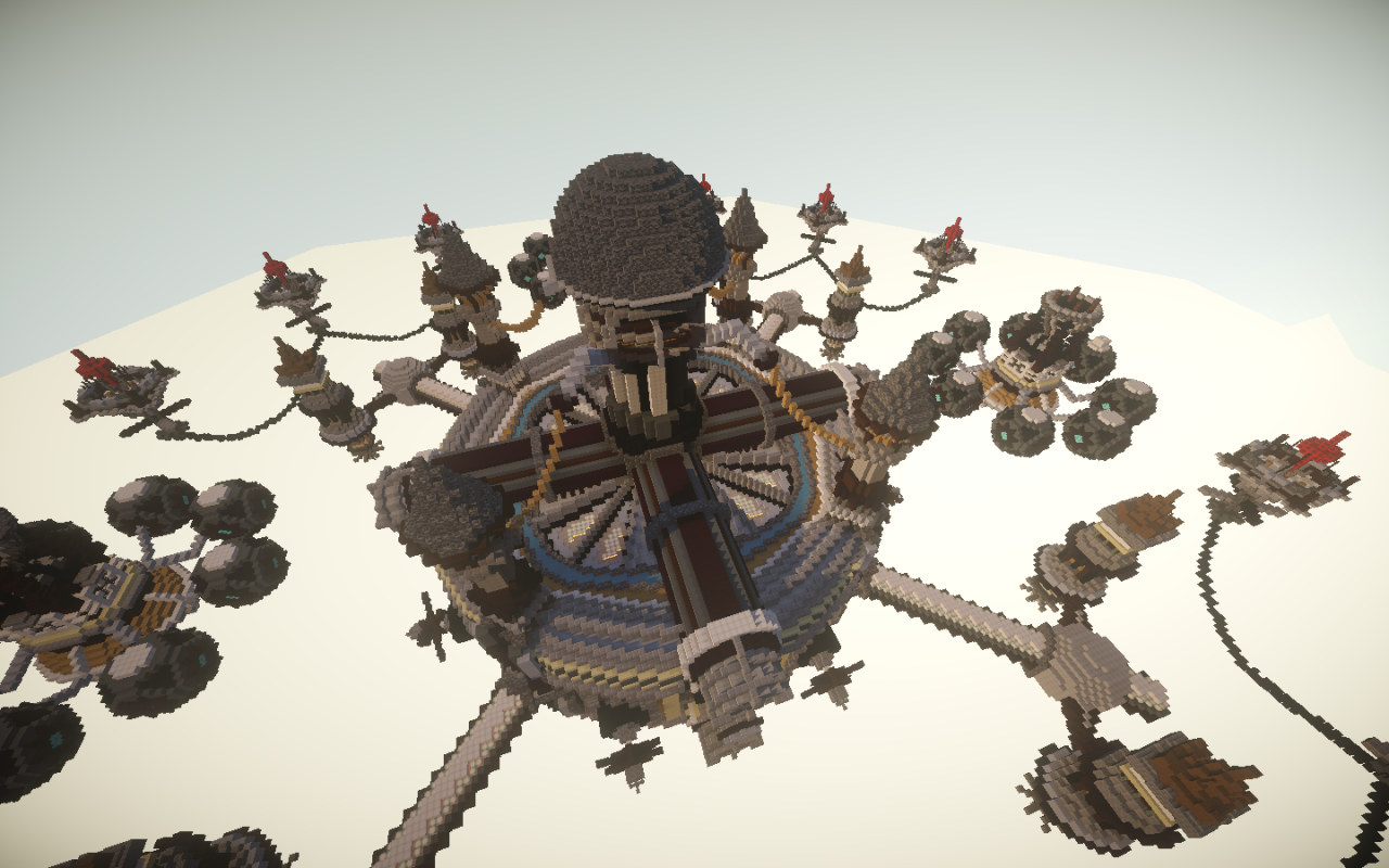 The circuits of the void Minecraft Map