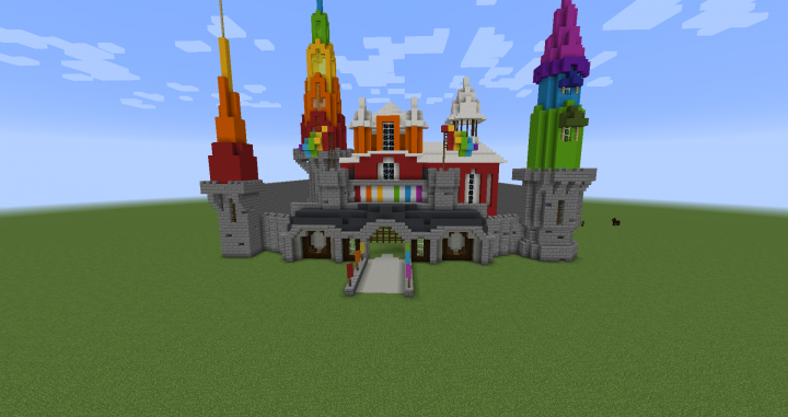 Color Castle (World of Color Update) Minecraft Map
