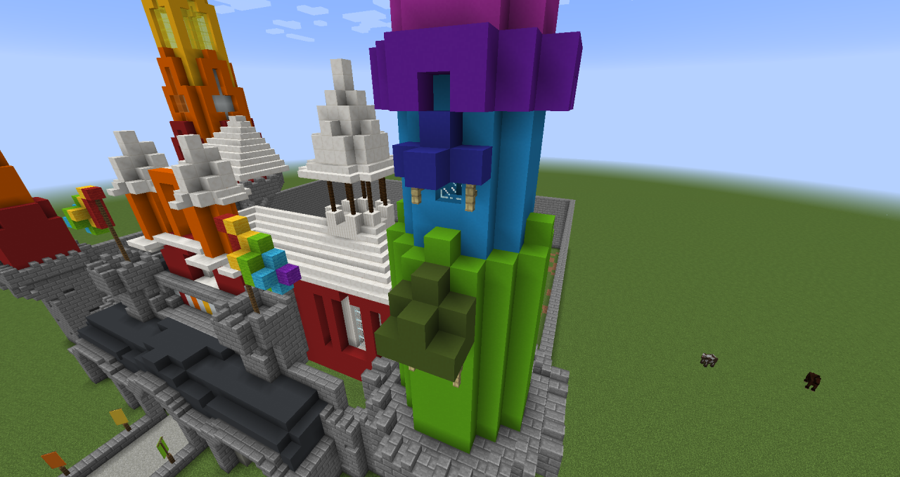 Color Castle (World of Color Update) Minecraft Map