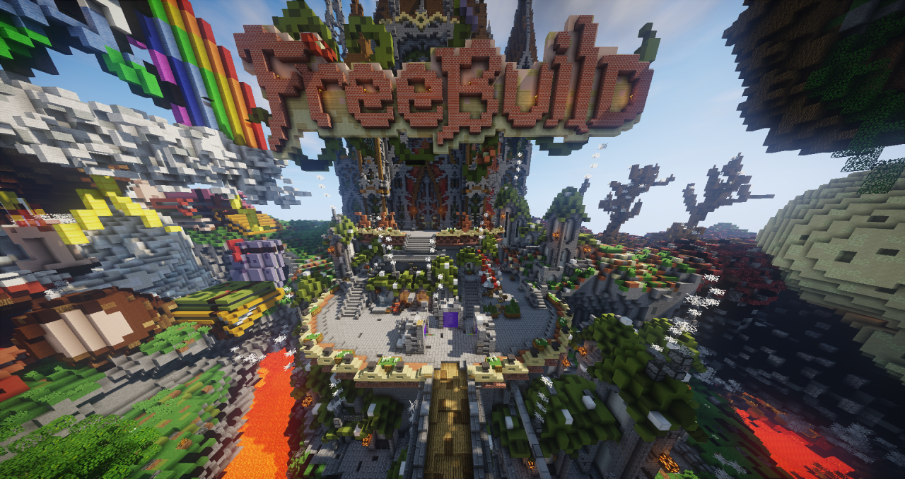 Spawn mini Games Minecraft Map