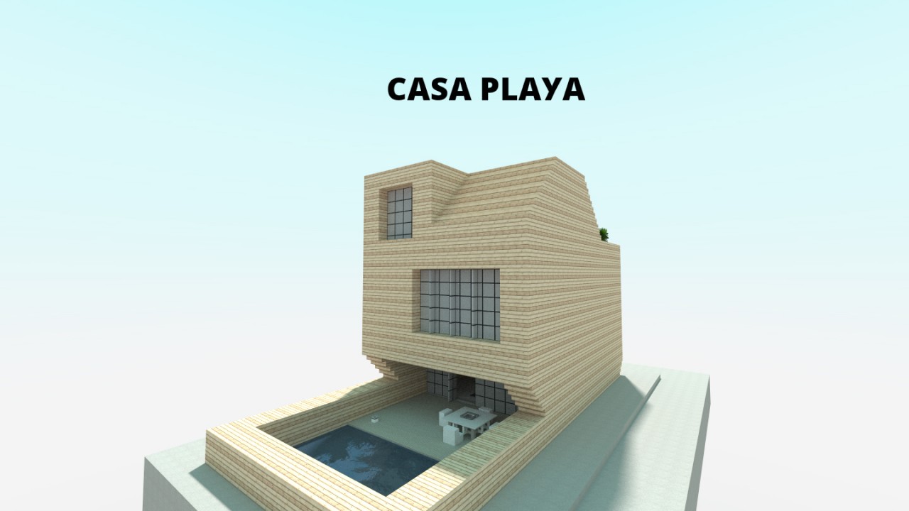 Casa Playa Minecraft Map