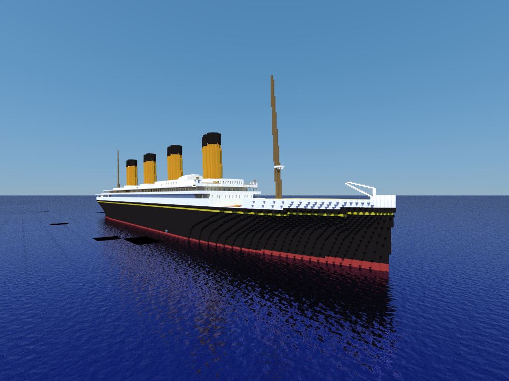 RMS Olympic refit. (on progress) Minecraft Map