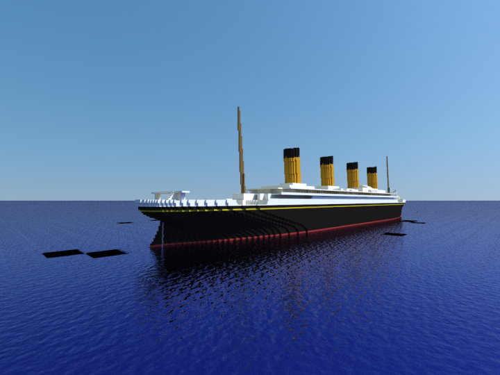 RMS Olympic refit. (on progress) Minecraft Map