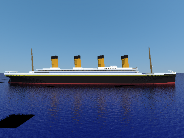 RMS Olympic refit. (on progress) Minecraft Map